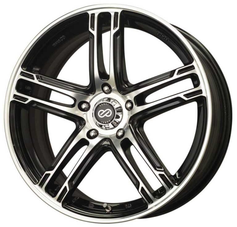 Enkei FD-05 17×7 5×114.3 40mm Offset Black Machined Wheel – MAX POWER AUTOS